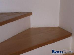 finition angle marche/contremarche