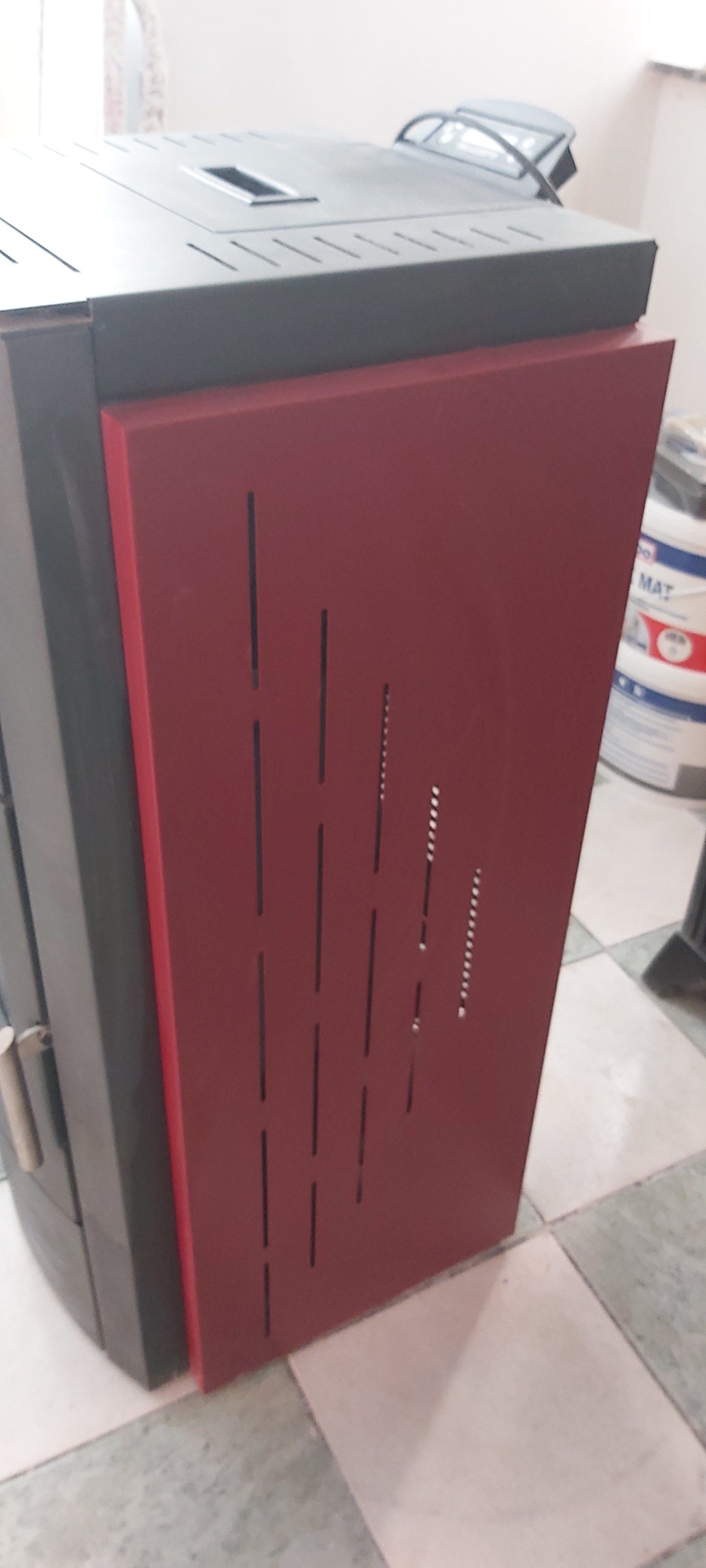 Poele pellet palazzetti 9 kw + ravelli 8 kw