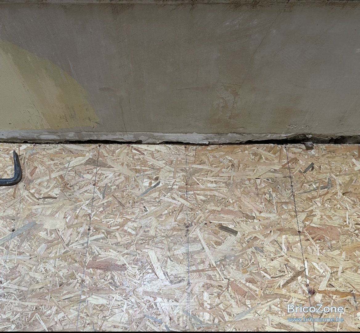 Finitions plancher OSB