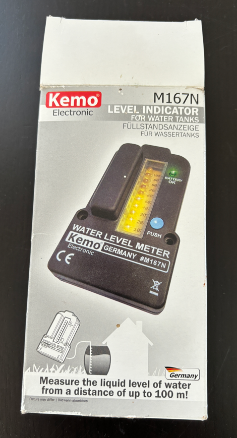 Appareil mesure niveau eau citerne - m167n kemo