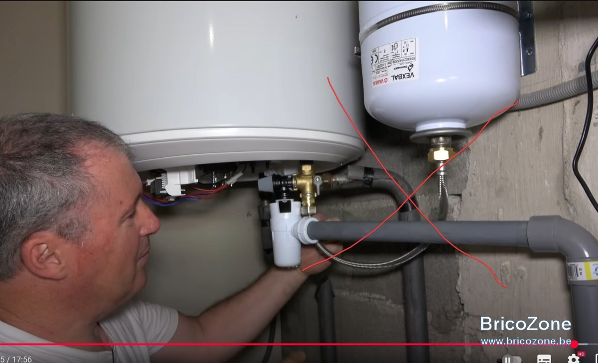 Installation vase expansion ecs - purger l'air