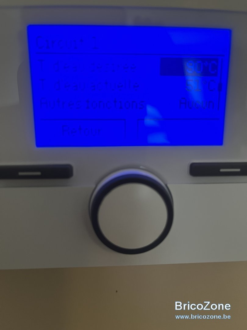 Vaillant ecotec pro, prob température eau